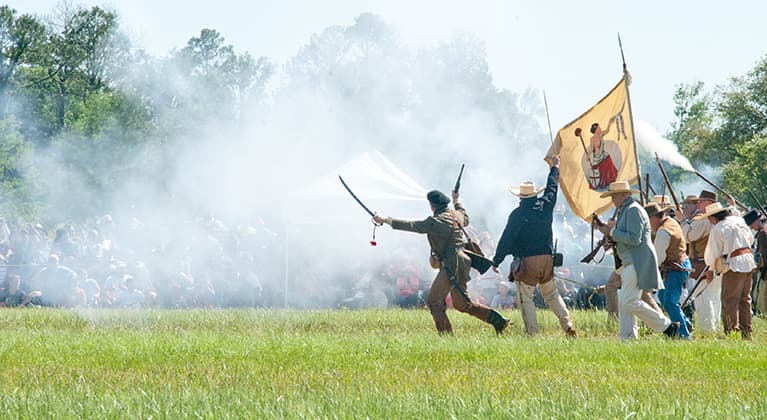 The Battle of San Jacinto | Discover San Jacinto